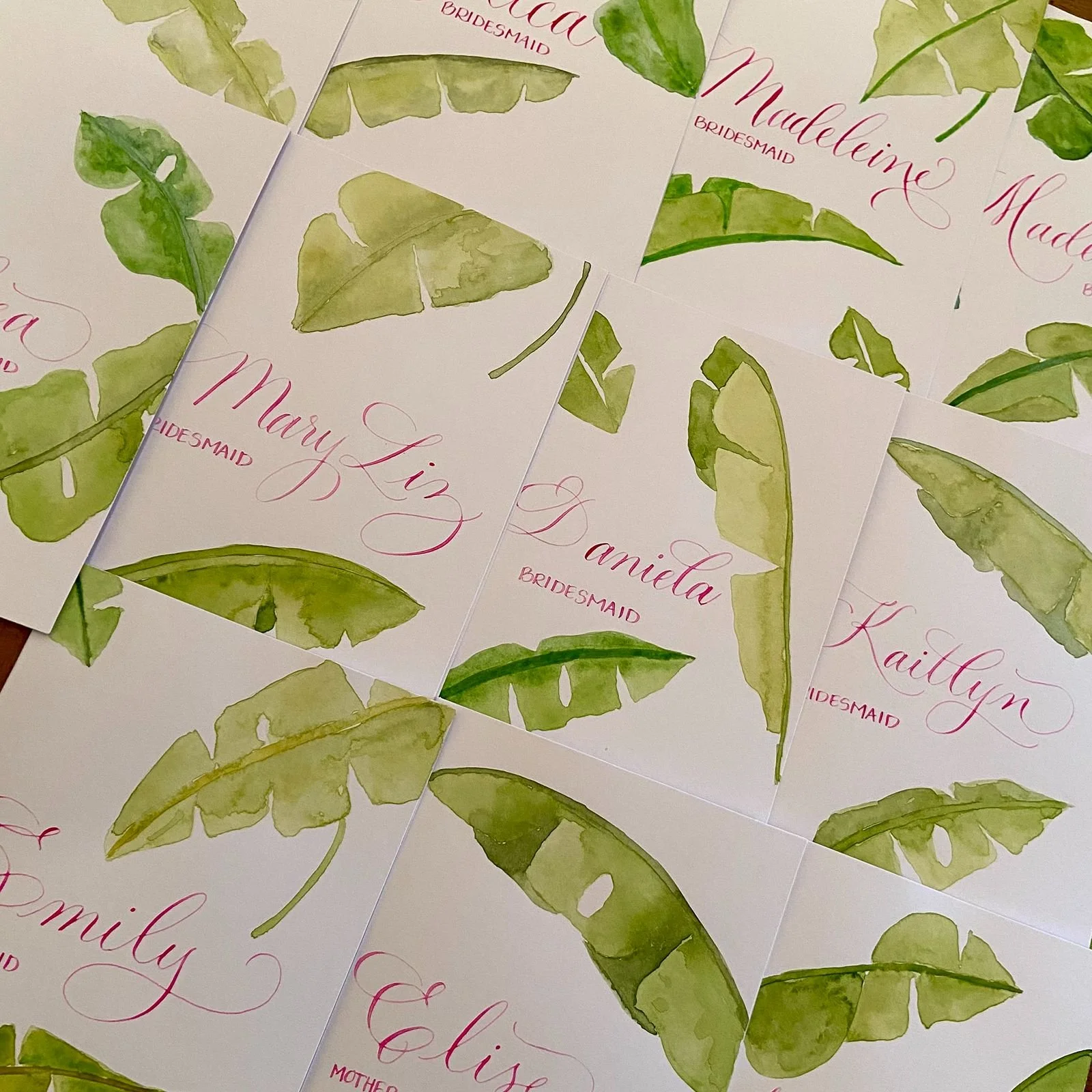 Custom Calligraphy | Dallas | Crescent Moon Calligraphy