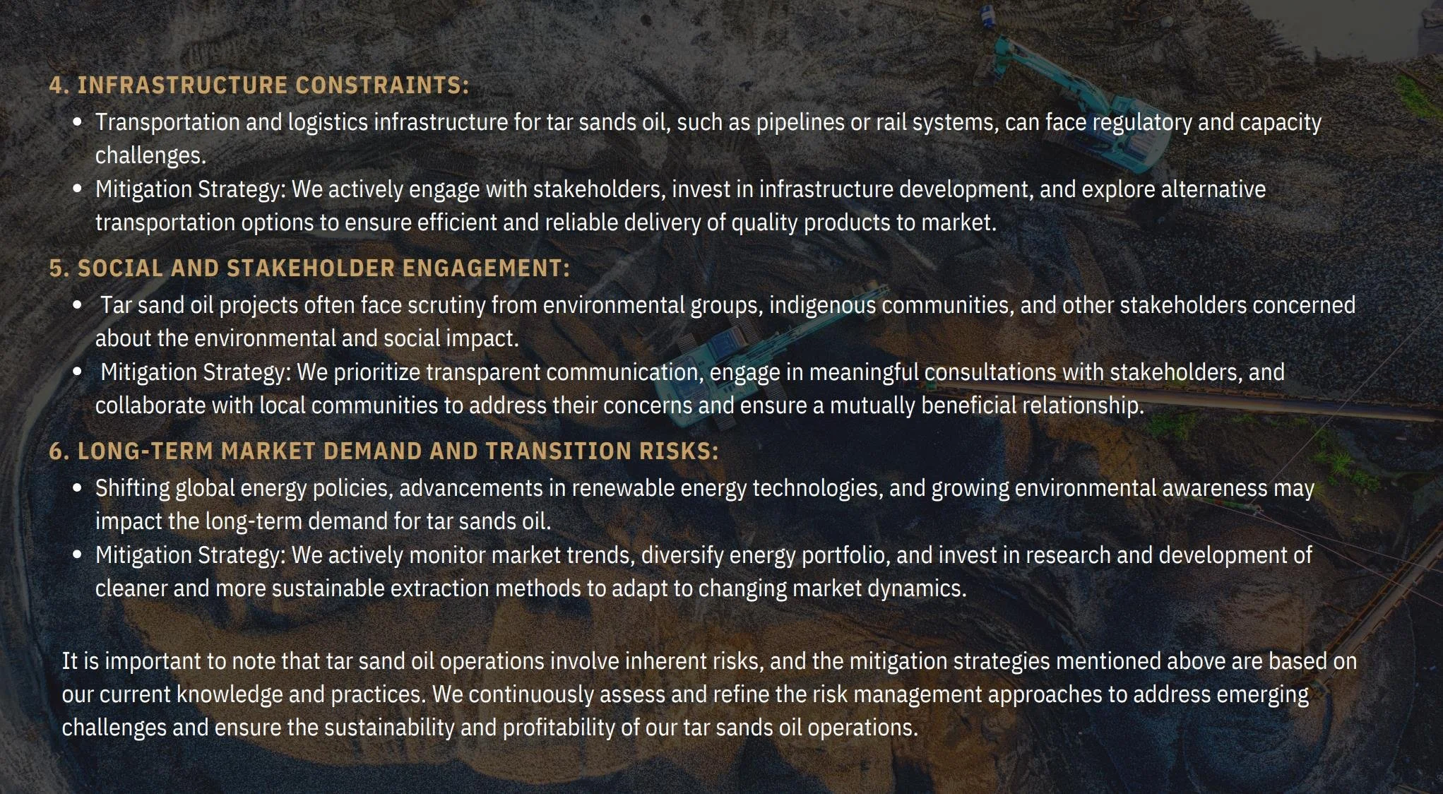 Oil & Gas Exploration & Production — Paret Mining