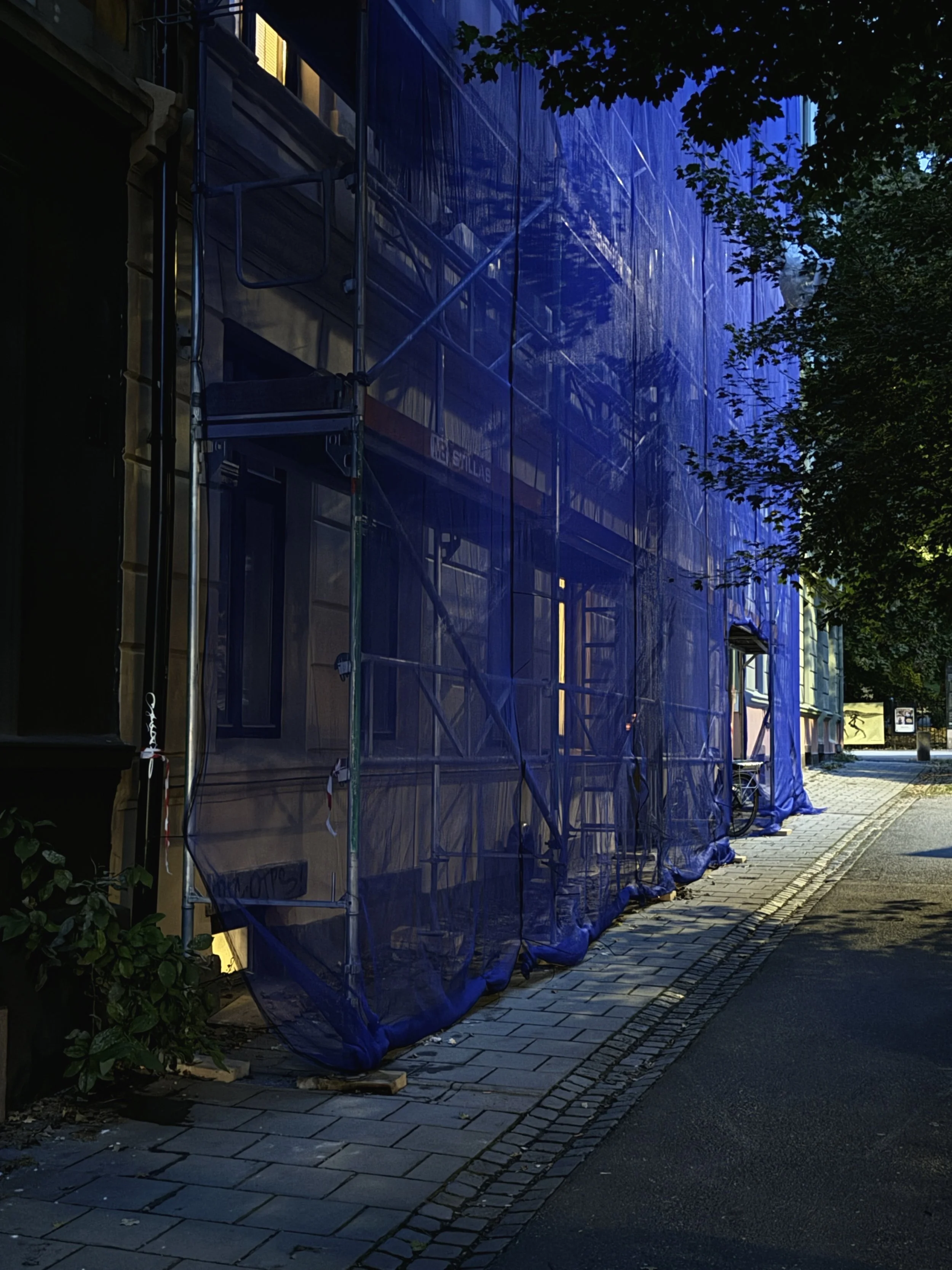 Stillasnett / Netting til stillas — Mesa Materiell