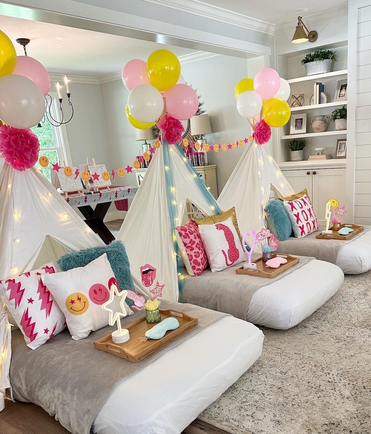 Indoor Sleepover — Under the Stars Glamping Adventures