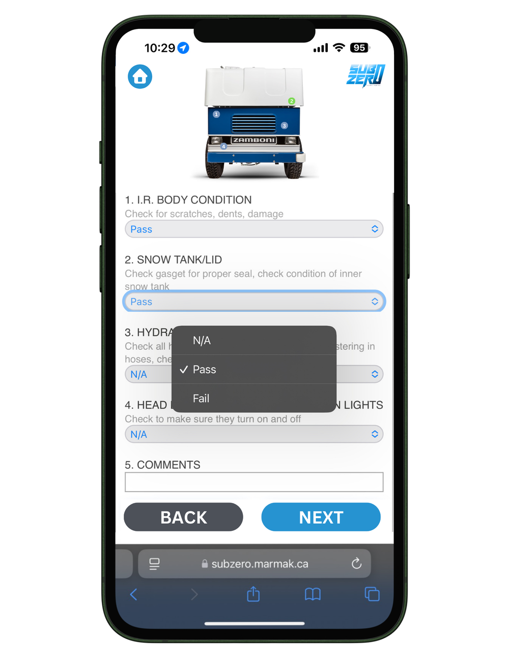 Ice Resurfacer — SUB-ZERO | Elevate Your Ice
