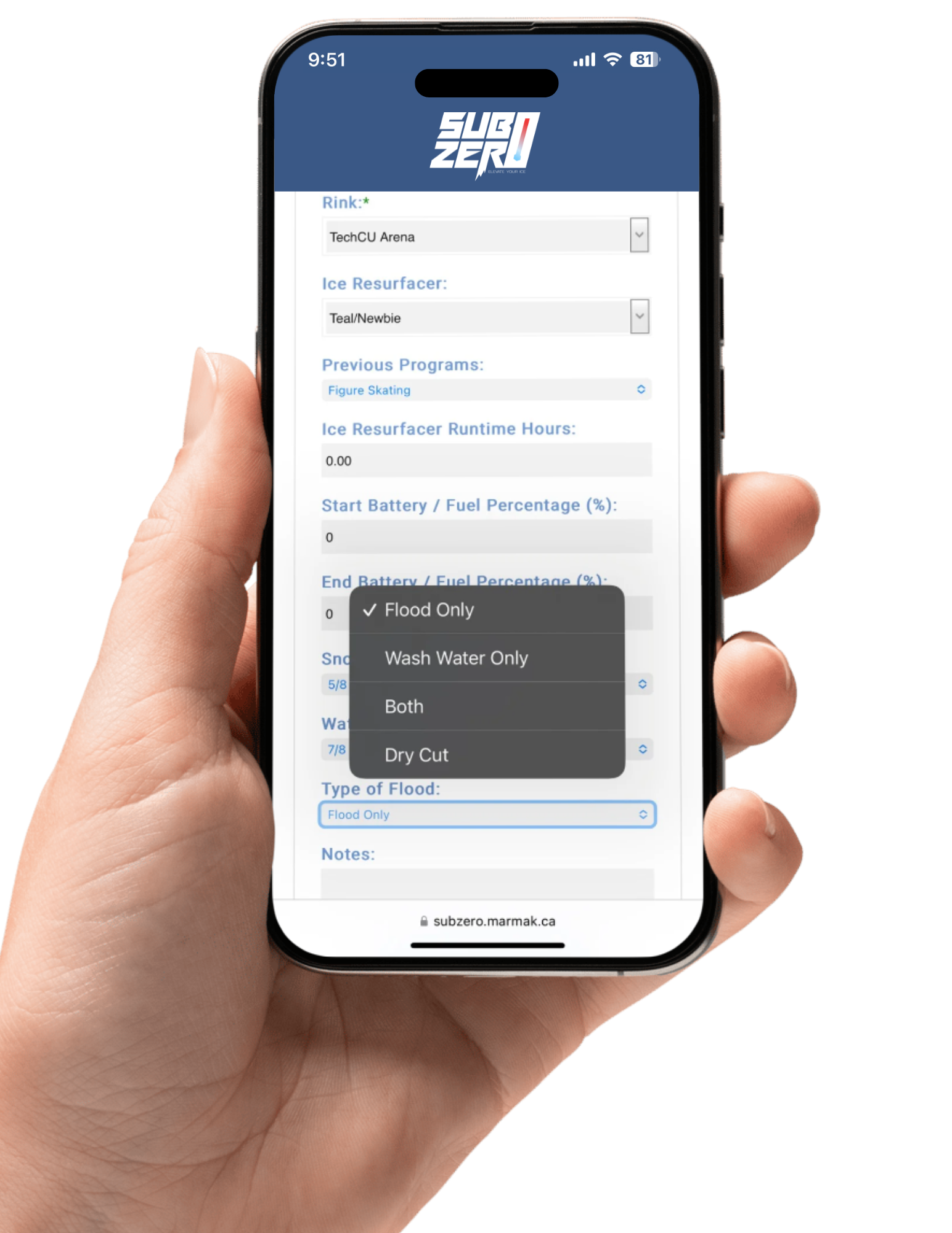 Flood / Cut Logs in 3 clicks! — SUB-ZERO | Elevate Your Ice