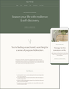 SAGE Squarespace Template for Therapists | Walker Strategy Co.