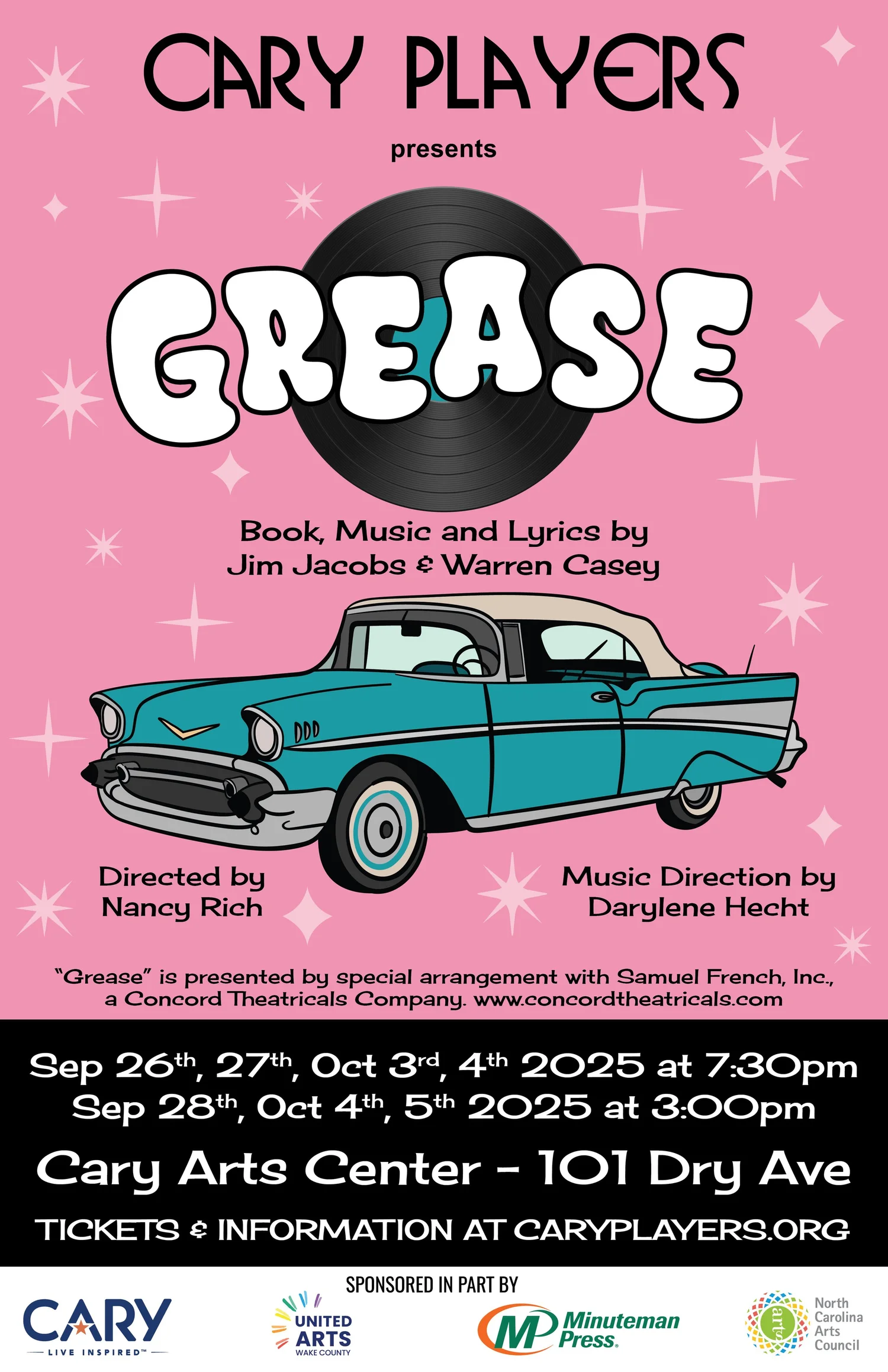 Grease — Cary Players Community Theatre Company