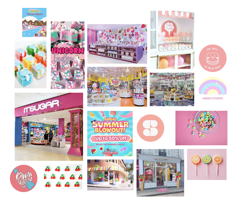 Rachel Lee | The Candy Curio Brand Identity