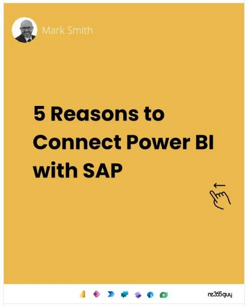 Power BI can bring SAP to life — nz365guy