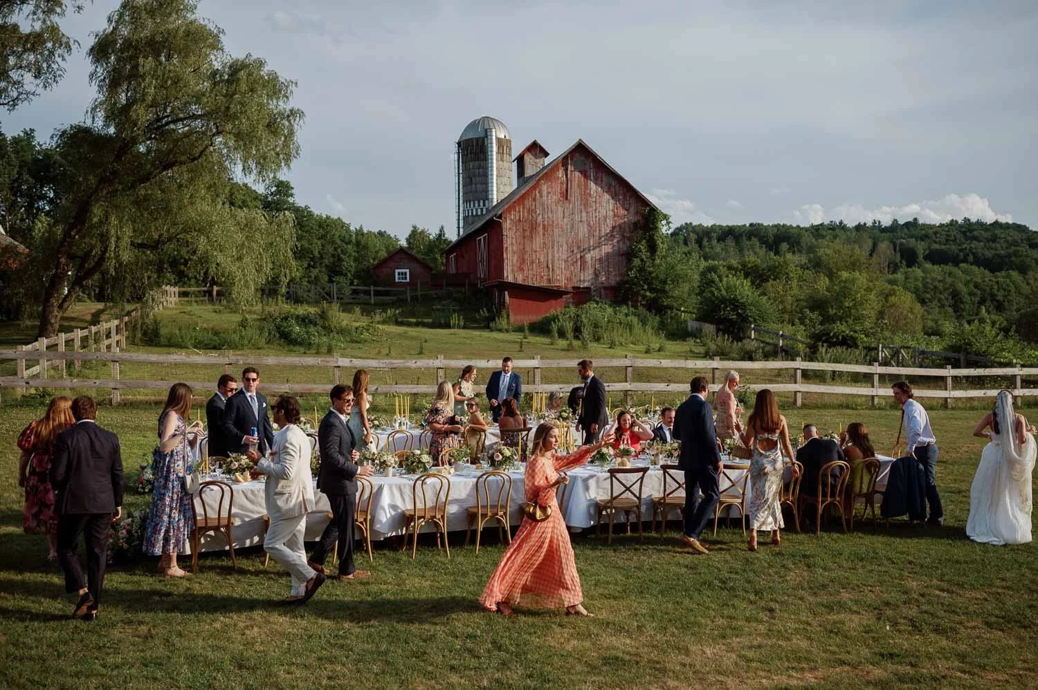 A Chic Vermont Farm Wedding