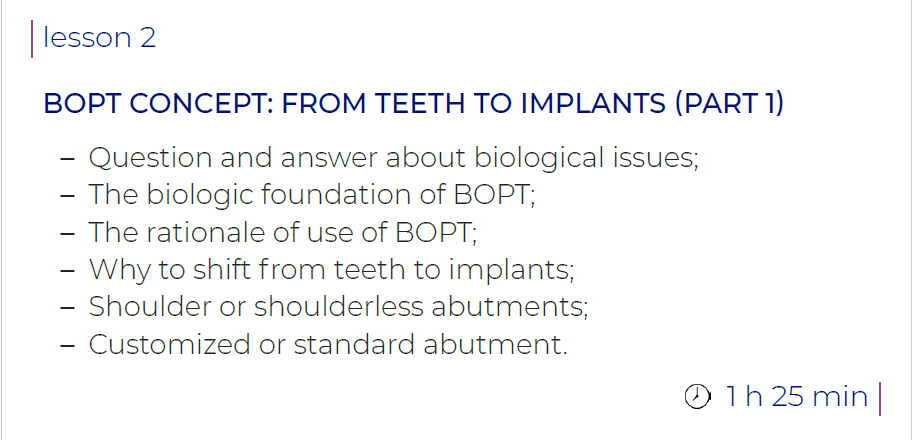 VertiPrep and BOPT concept — Explore Dentistry