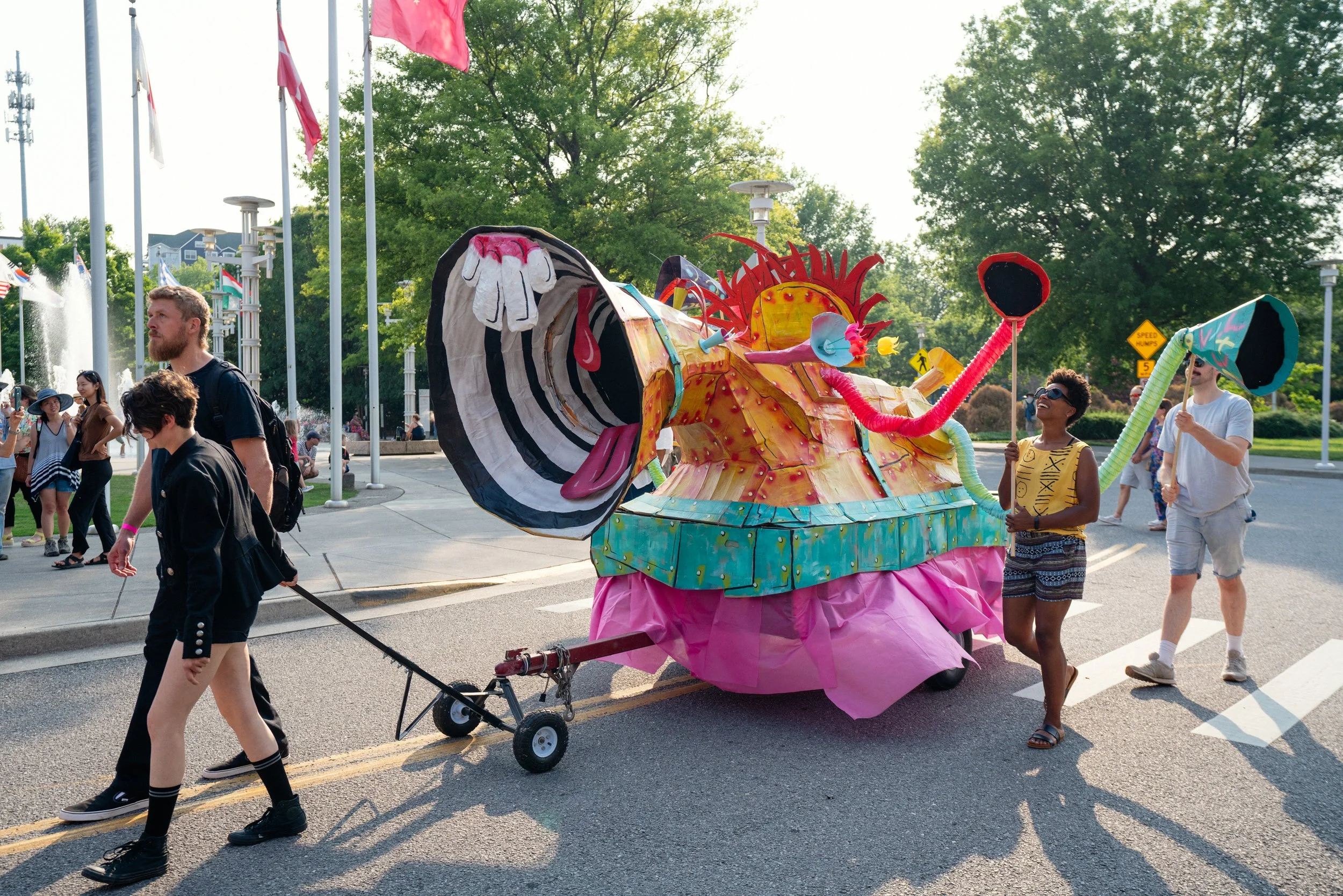 Cattywampus Giant Community Megaphone — Cattywampus