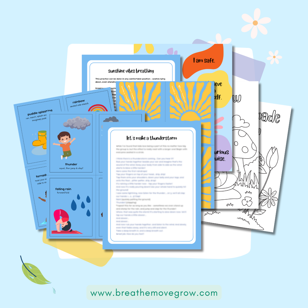 SPRING Movement and Mindfulness for Kids! — GROW Movement and Mindfulness