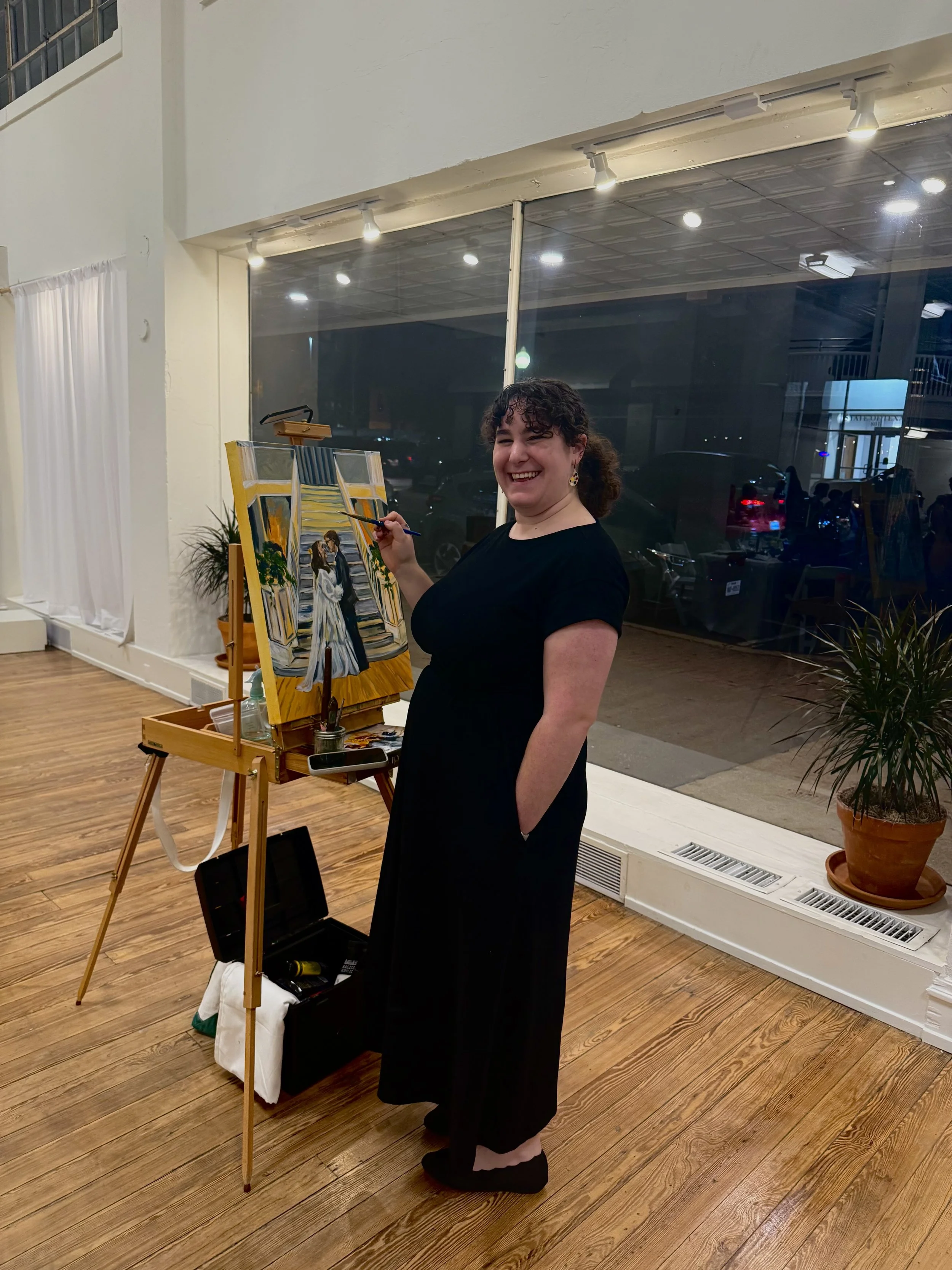 Live Painting — sarahkatepaints