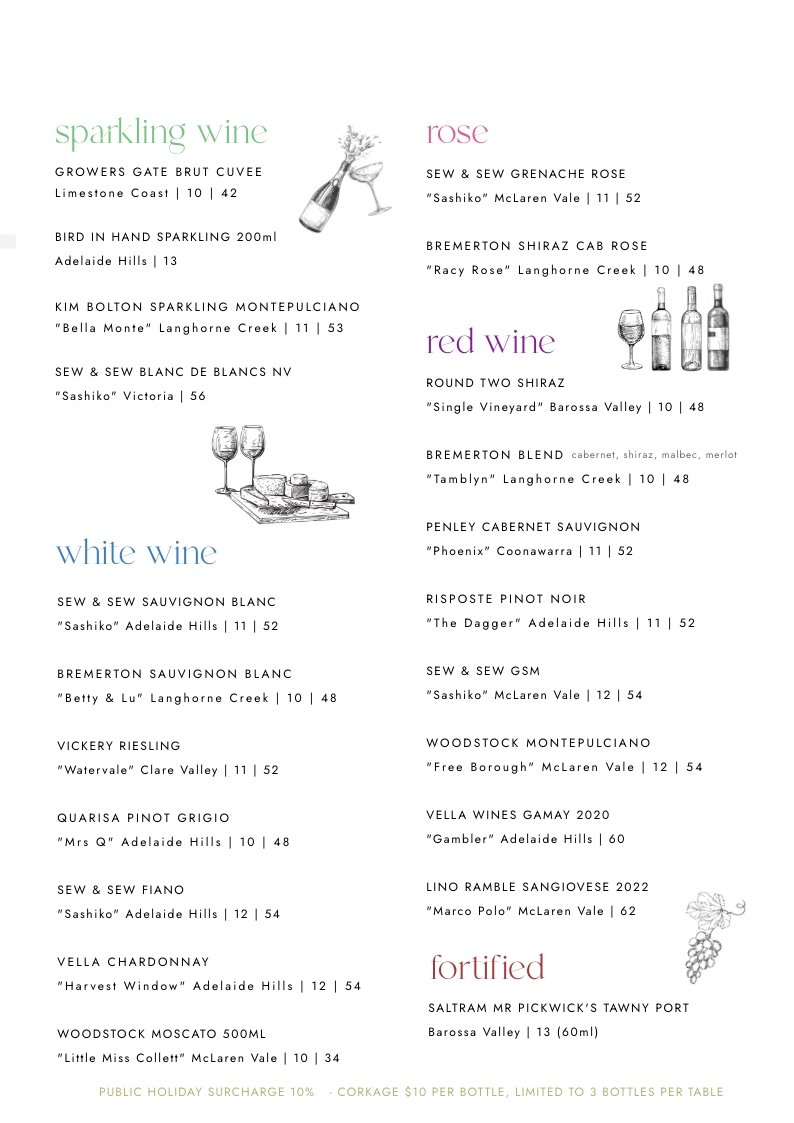 Drink — THE LARDER KITCHEN