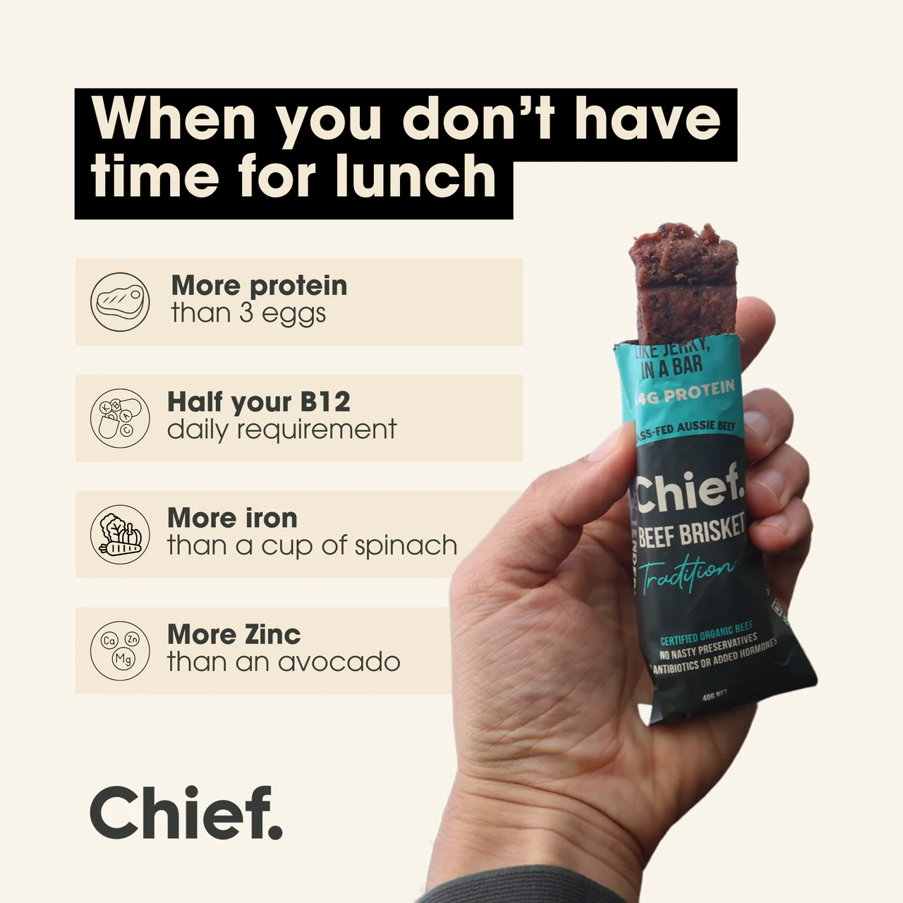Chief Beef & Chilli Bars — Australian Carnivores
