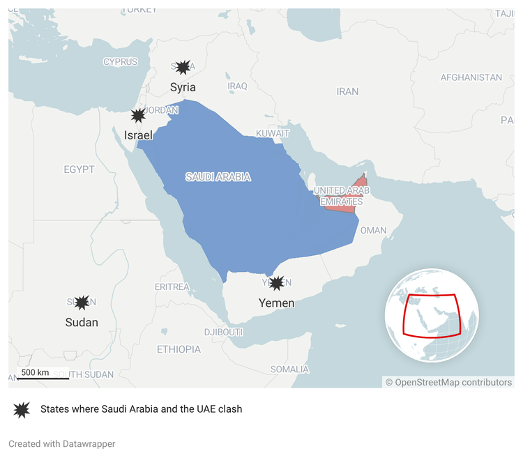 Saudi Arabia and UAE Rivalry: A ‘Cold War’ in the Middle East ...
