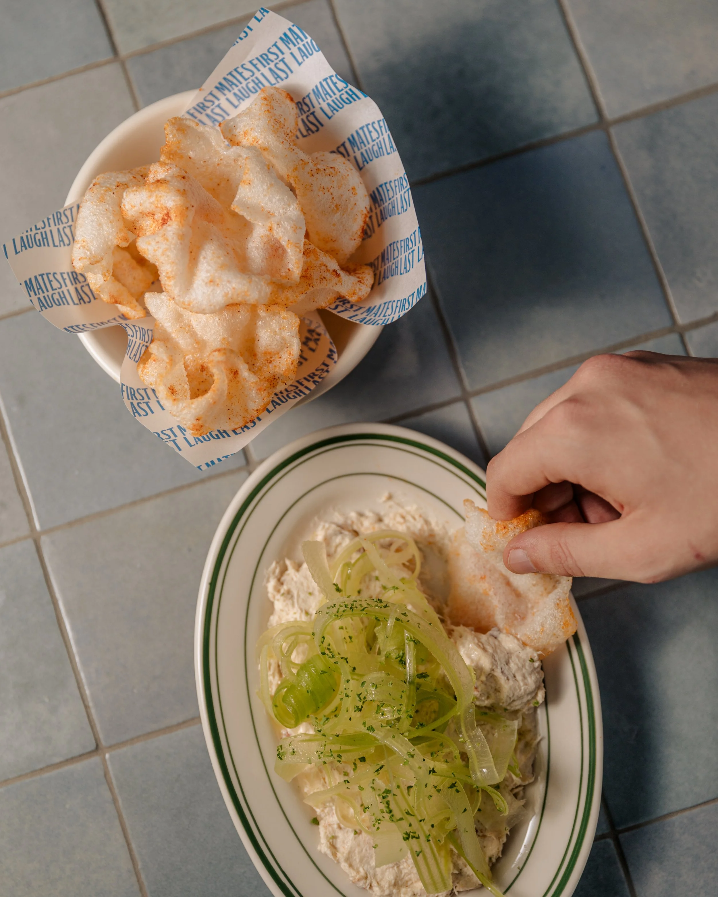 Bookings — First Mates, Last Laugh