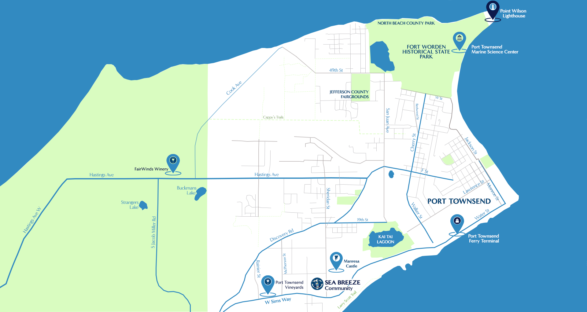 THE AREA — Sea Breeze Community