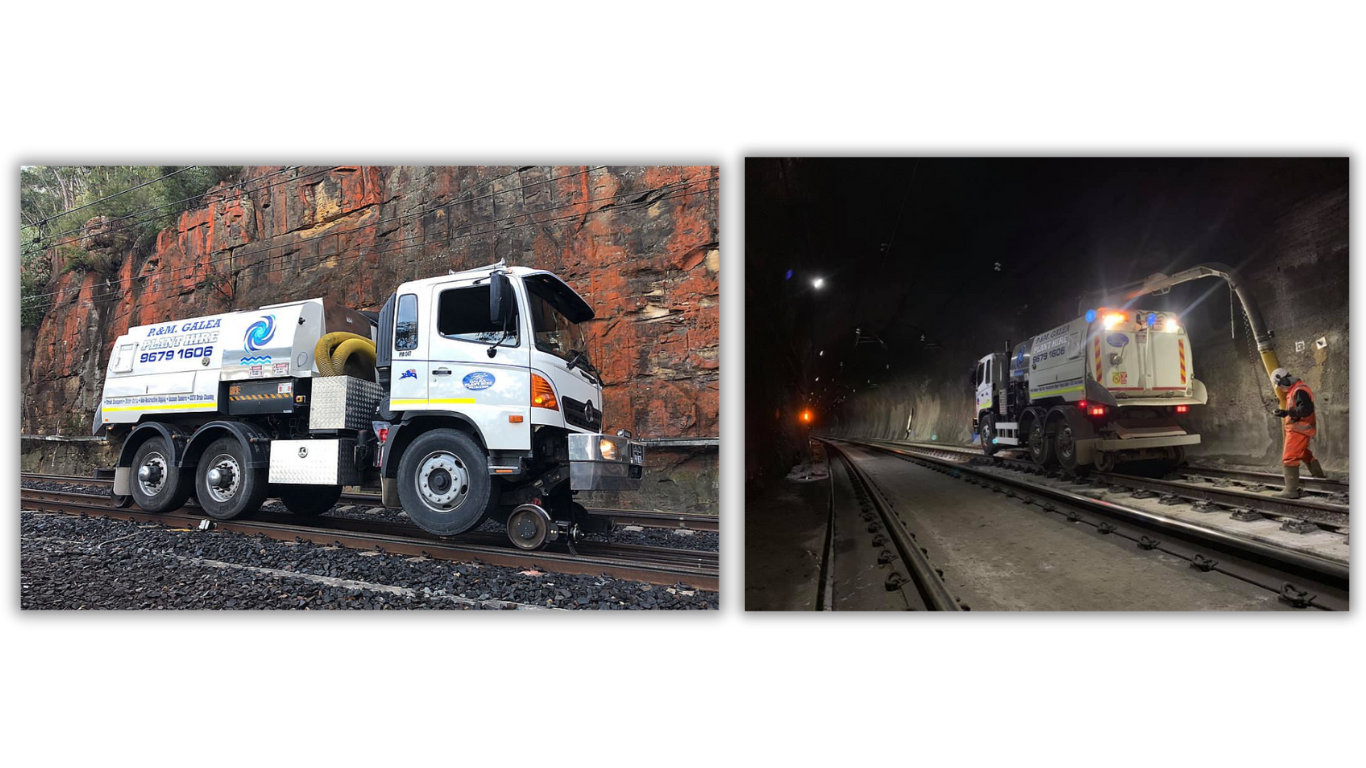 Road & Rail | Vac Truck Hire Sydney | P&M Galea