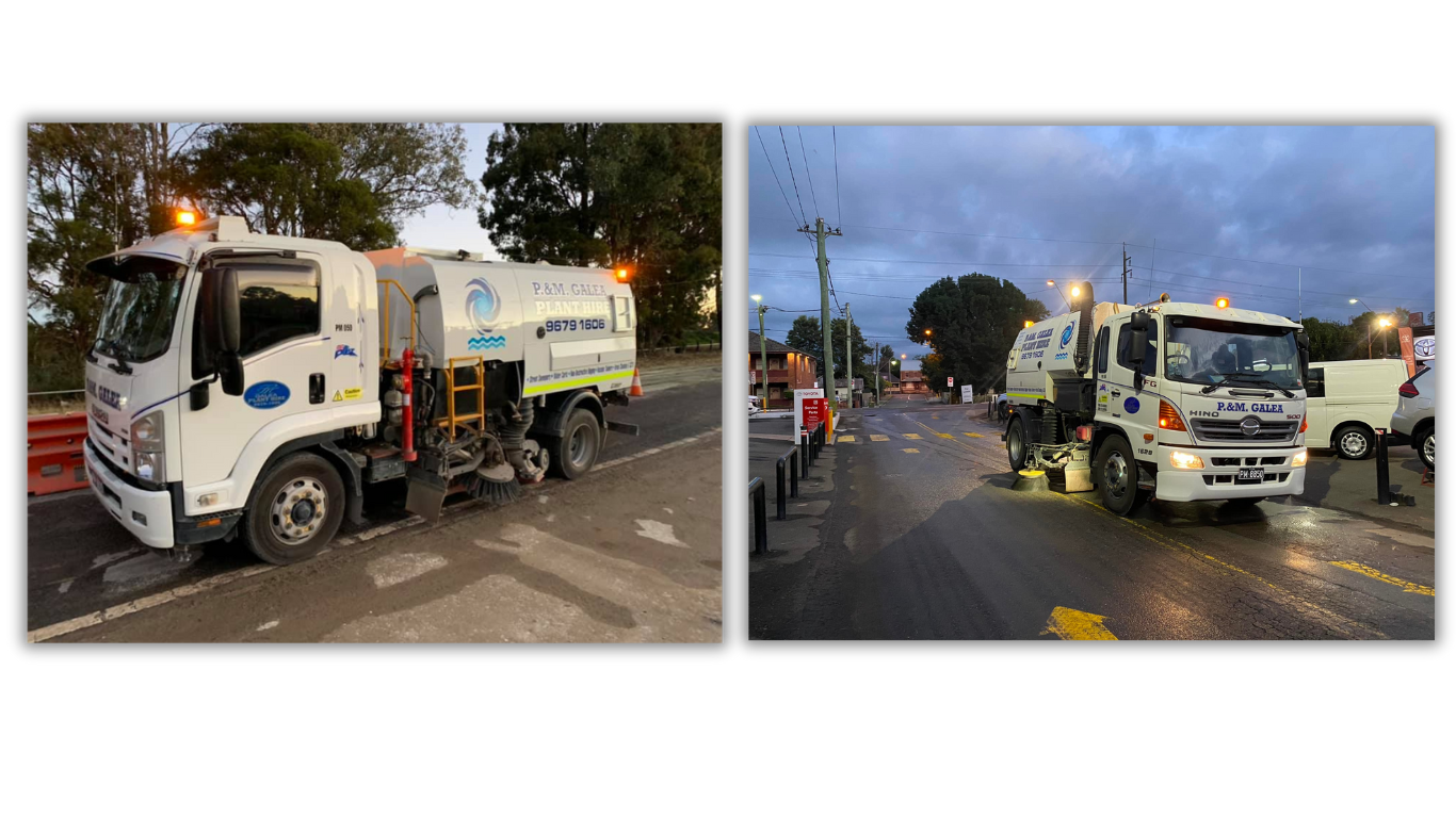Street Sweeper Hire Sydney | Road Sweeper Truck NSW | P&M