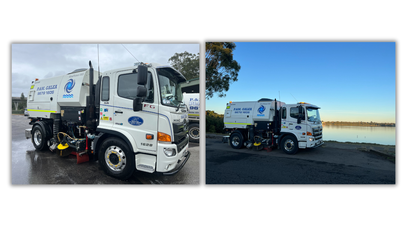 Street Sweeper Hire Sydney | Road Sweeper Truck NSW | P&M