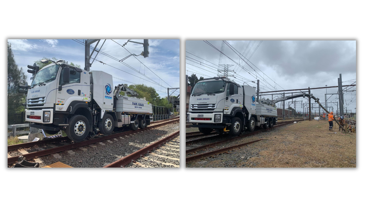 Hi-Rail Equipment Services | Hire Hi-Rail Vacuum Truck