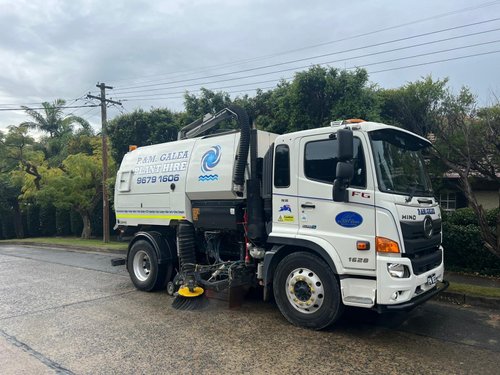 Street Sweeper Hire Sydney | Road Sweeper Truck NSW | P&M