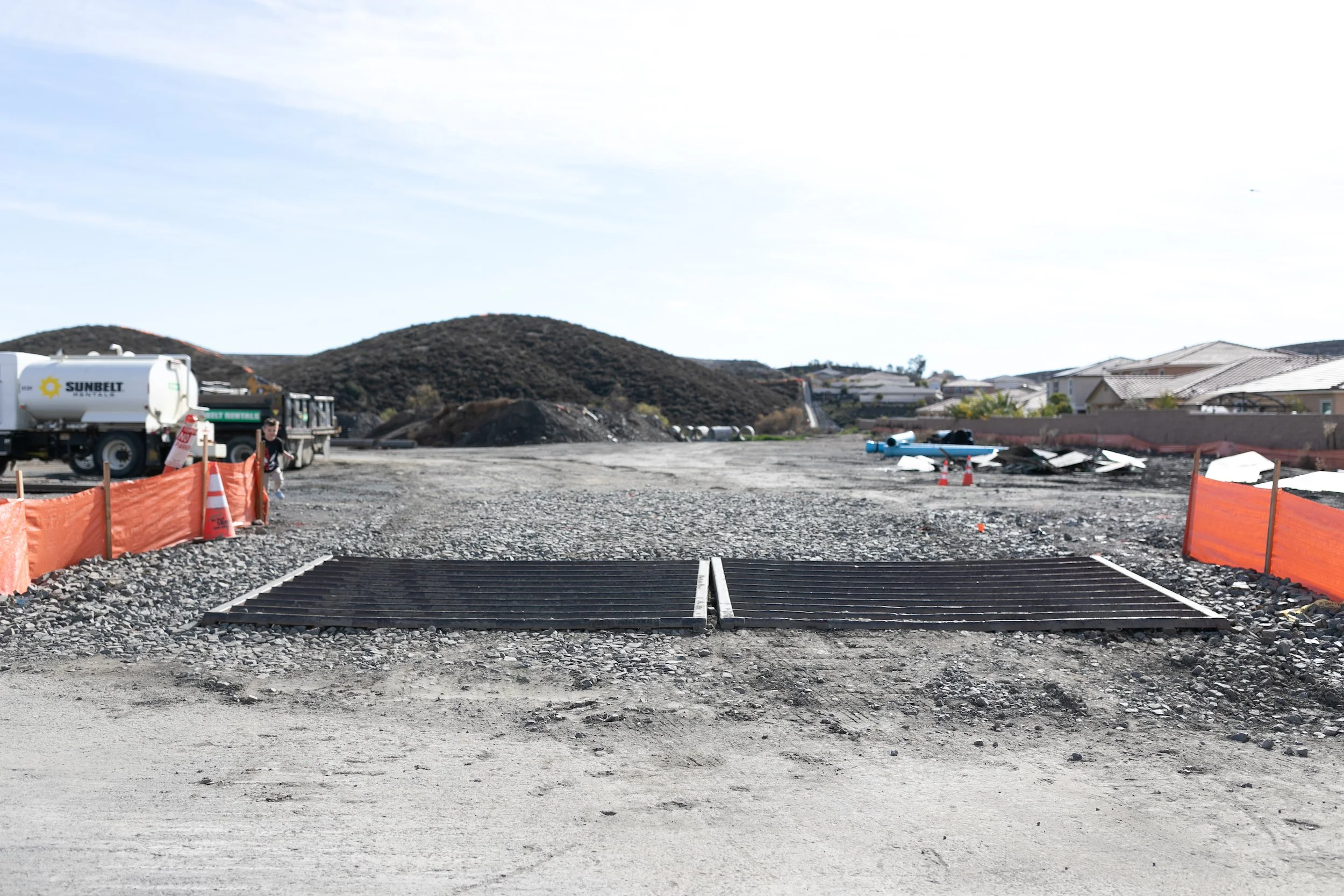 Construction Entrances — Western Washouts