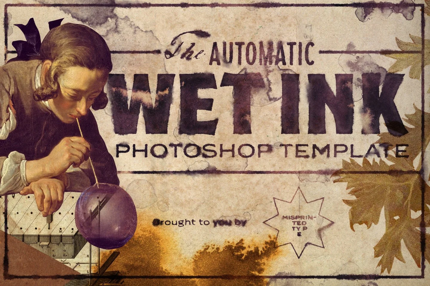 Automatic Wet Ink Template — Eduardo Recife / Misprinted Type