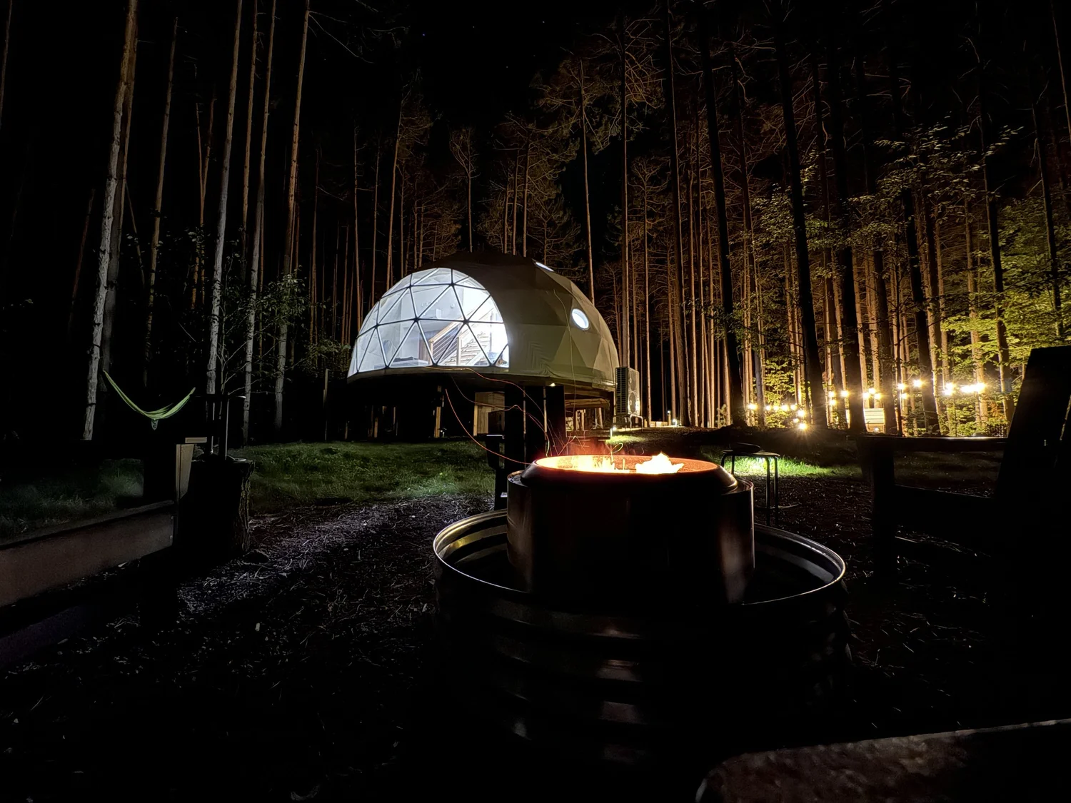 Luxury Geodesic Domes with Hot Tub & Sauna | Glamp Michigan — Glamp ...