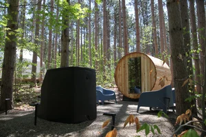 Luxury Geodesic Domes with Hot Tub & Sauna | Glamp Michigan — Glamp ...