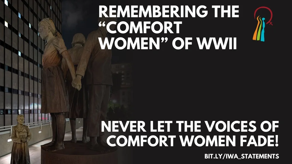Never Let Their Voices Fade! Remembering the “Comfort Women” of WWII ...