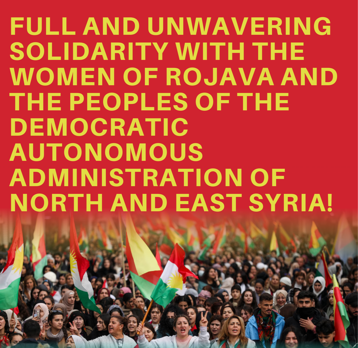 Solidarity with Women of Rojava! — International Women's Alliance