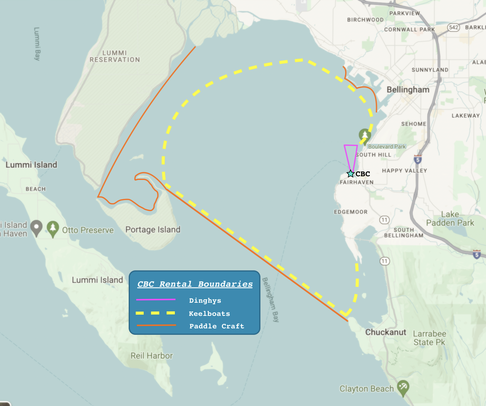 CBC's Waterfront Rentals on Bellingham Bay — Community Boating Center