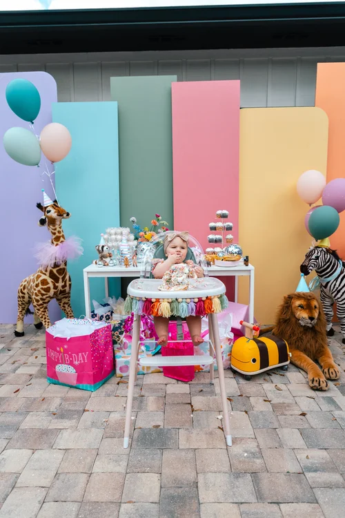 Calling All Party Animals | Hattie’s 1st Birthday — Central FL Bounce ...