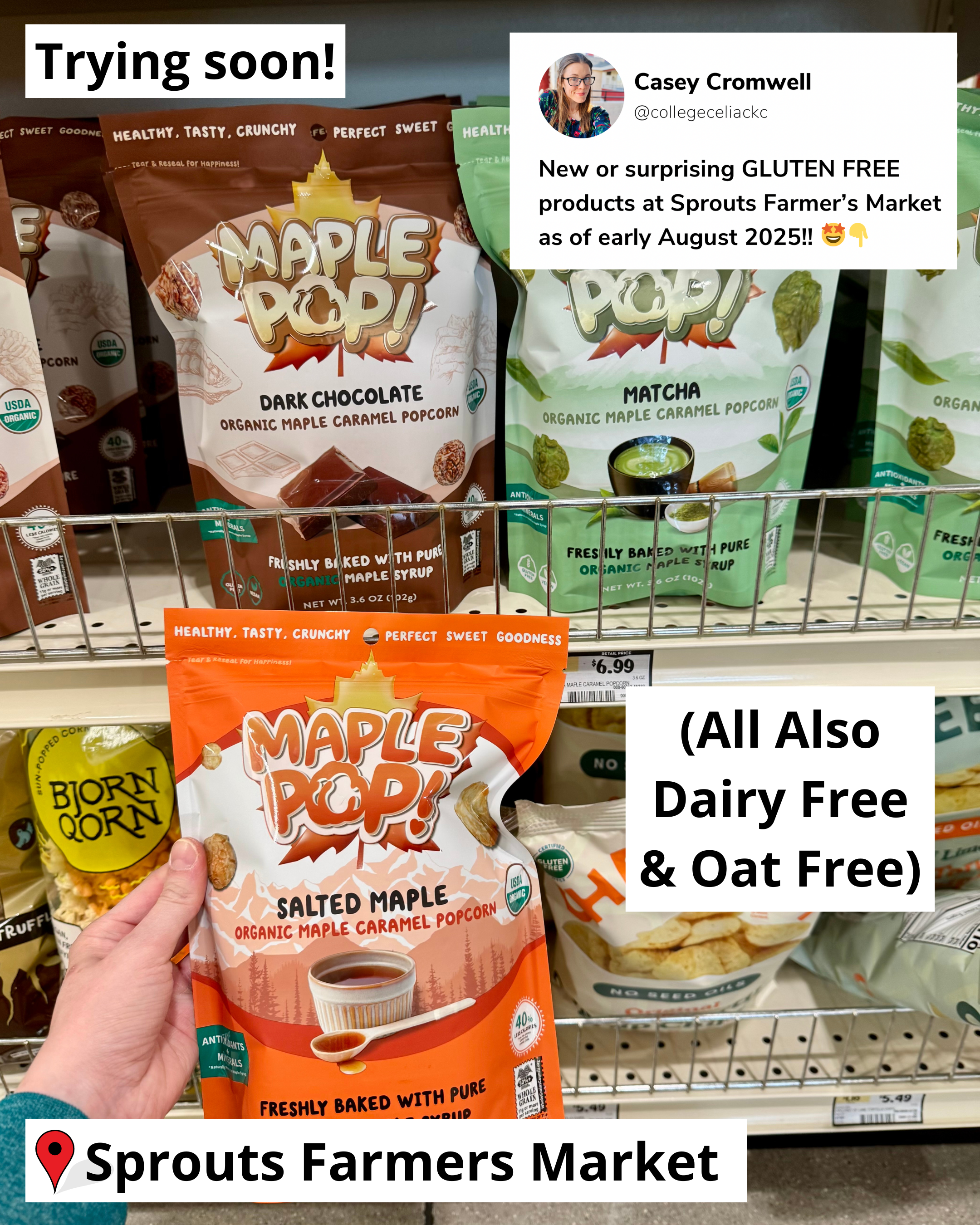 20+ NEW or Surprising Gluten Free Products at Sprouts Farmers Market in ...
