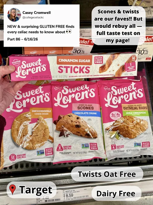 20+ NEW Gluten Free Products at US Stores in Mid June 2026 — Gluten ...