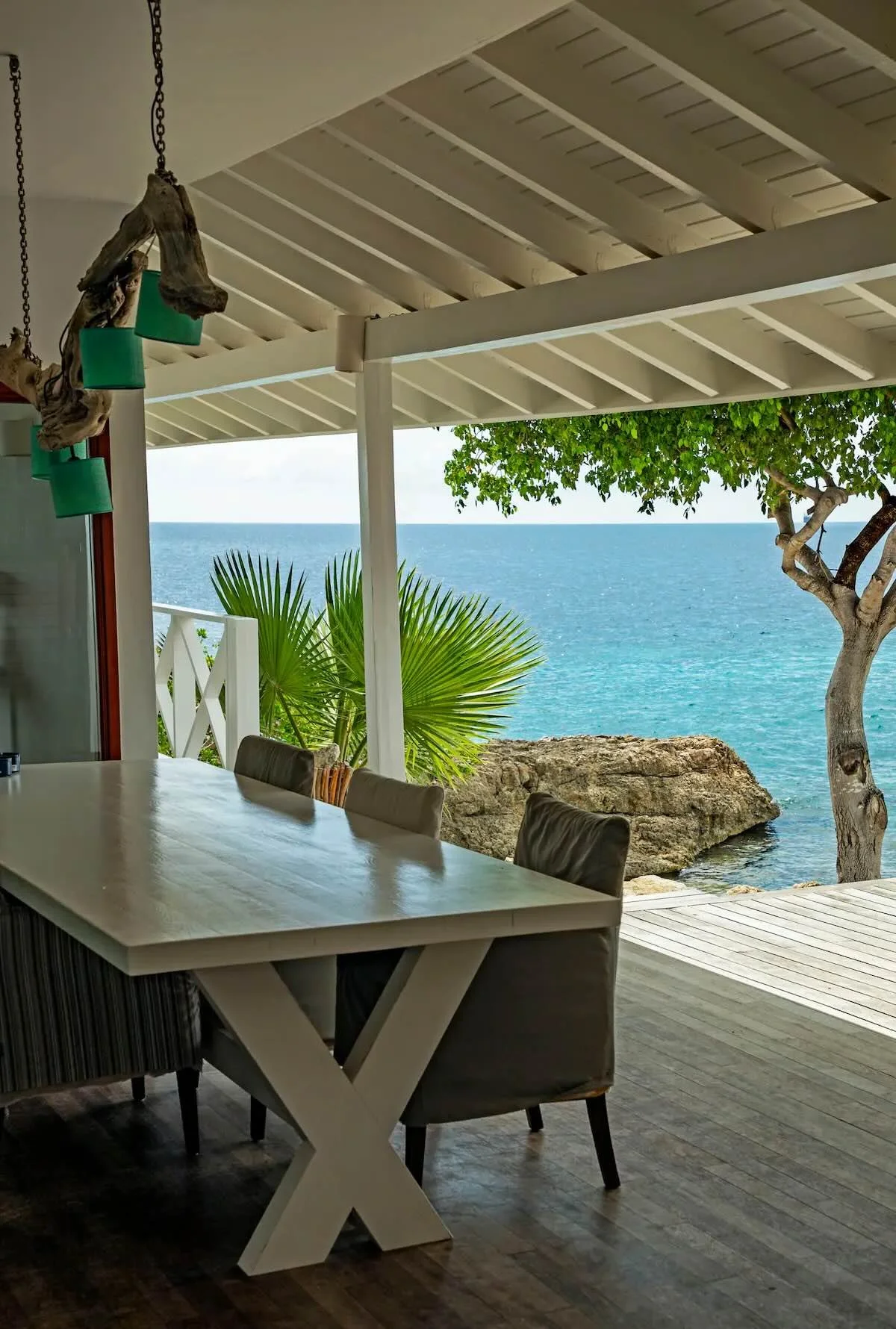 Luxe villa met privé strand — Beachvillas Curacao