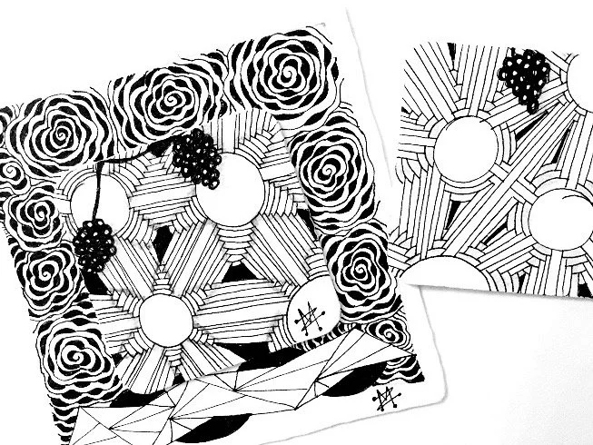 Exploring Cultural Flora: Botanical Drawing and Zentangle from Around ...