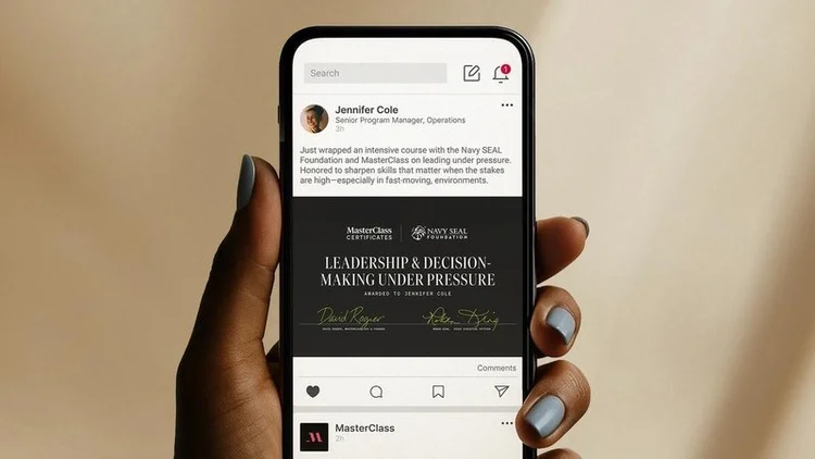 MasterClass launches ‘future-proof’ certificate program developed with ...