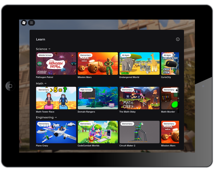 Roblox launches makes new Learning Hub available to all users, offering ...