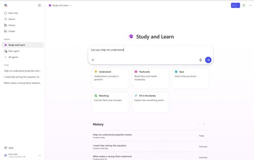Microsoft Study and Learn Agent launches for education users | ETIH ...