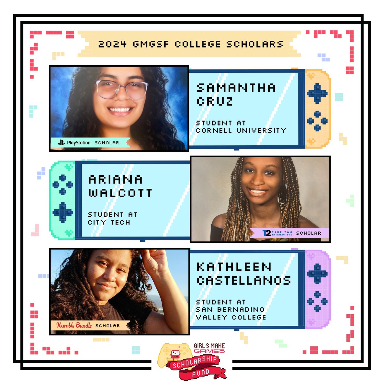 Girls Make Games scholarship fund announces 2024 cohort for women and ...