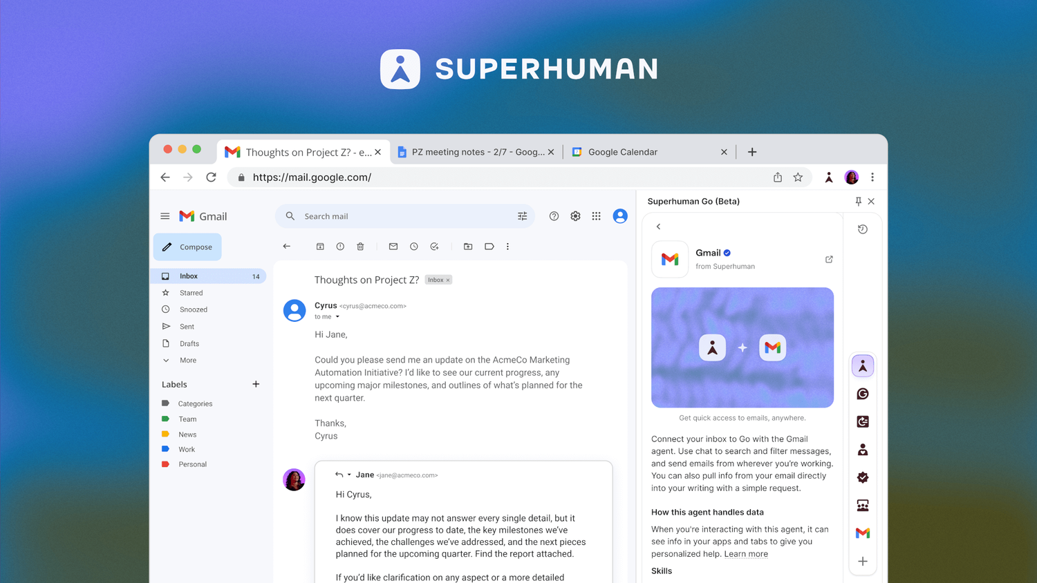 Grammarly rebrands to Superhuman and launches new AI assistant ...