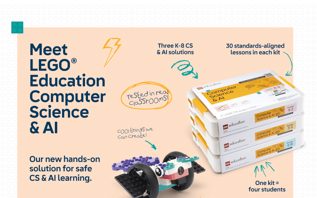 LEGO Education expands AI literacy and computer science in K-8 schools ...
