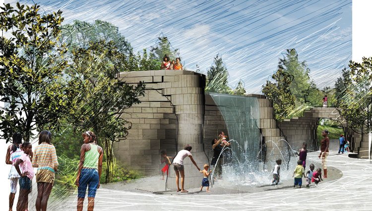 Gipson Play Plaza | Dix Park Conservancy