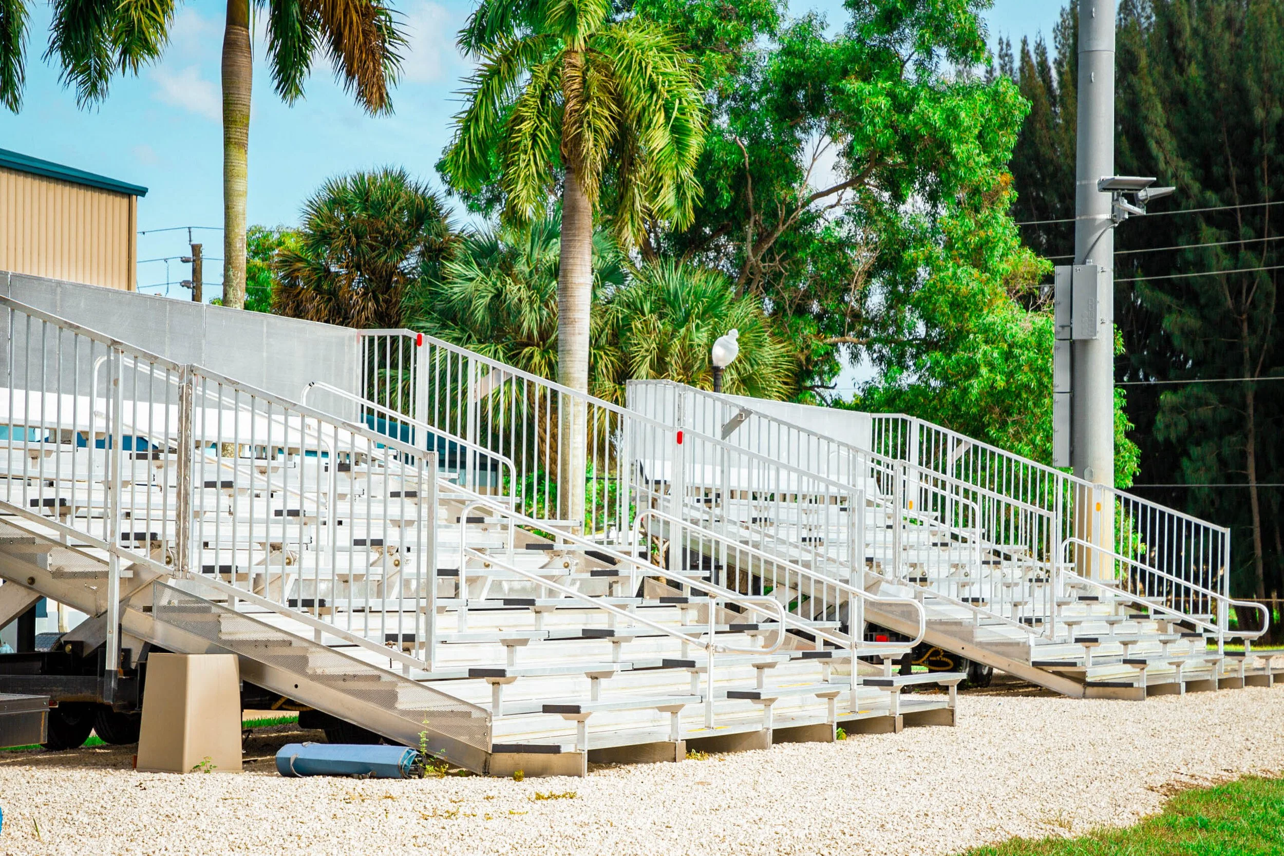 10-Row Bleachers for Larger Crowds - EventPro Solutions — EventPro Seating