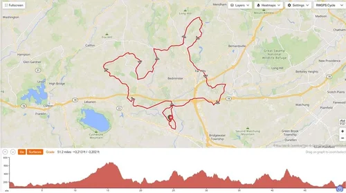 course maps — Revolutionary Ramble