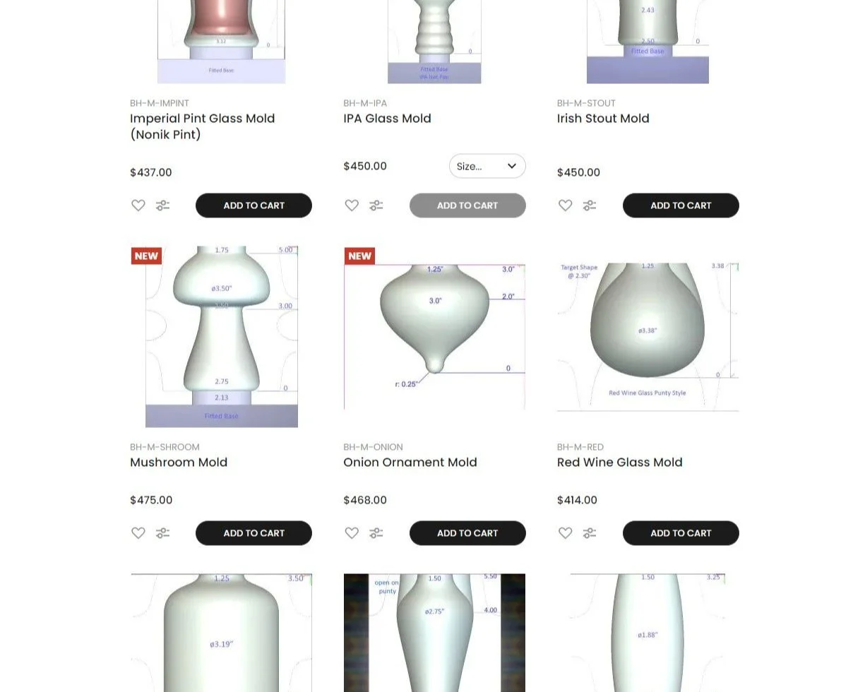 Archetype Molds — Blockhead Tools