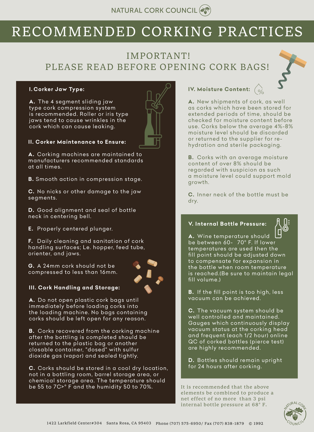 Bottling Handbook — Natural Cork Council