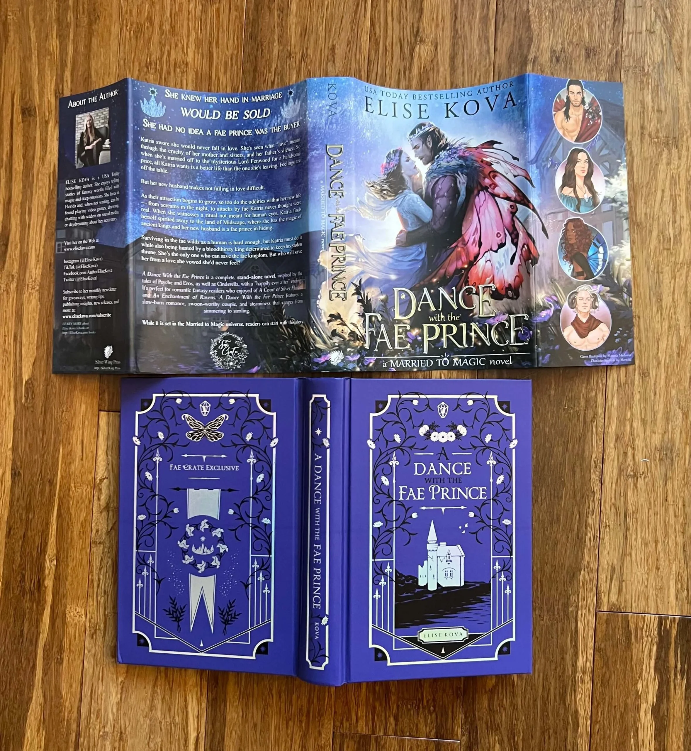 A Dance with the Fae Prince (A Married to Magic Novel) — Elise Kova