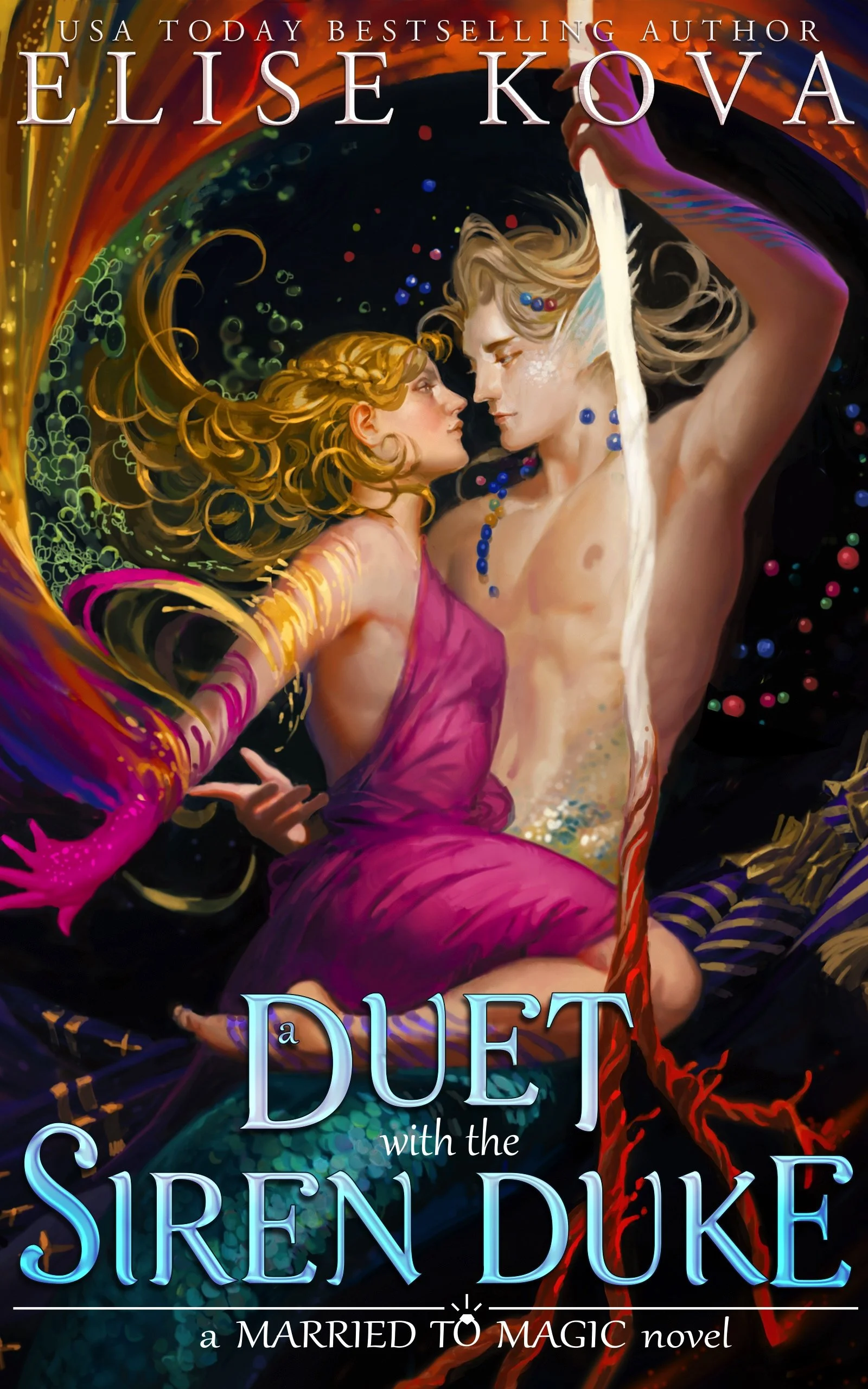 A Dance with the Fae Prince (A Married to Magic Novel) — Elise Kova